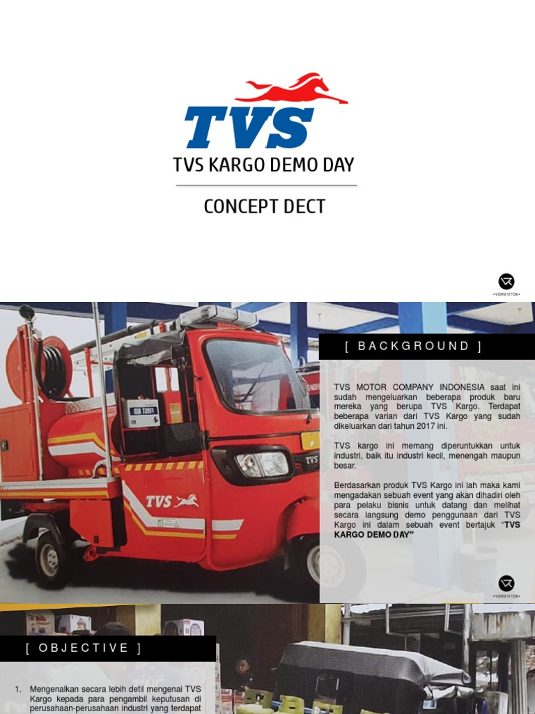 TVS Kargo Demo Day - Concept Deck | PDF | Bisnis | Komputer