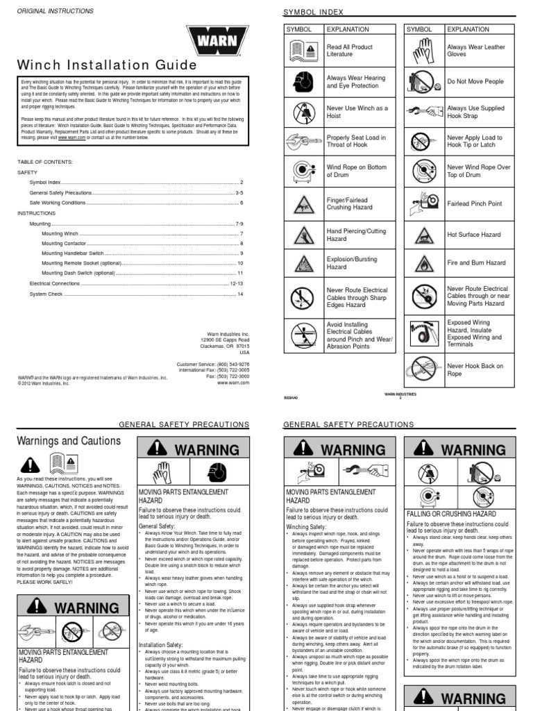 Winch Installation Guide | PDF | Electrical Wiring | Electrical Connector