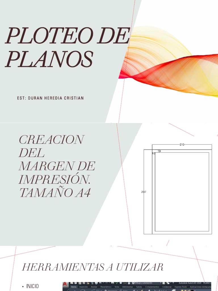 Guia Ploteo de Planos A4 | PDF