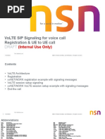 VoLTE Basic Call Flows v4 | PDF | Ip Multimedia Subsystem | Computer ...