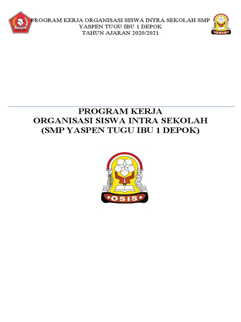 Proker Tugib | PDF | Kesehatan Holistik