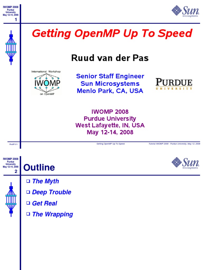 OpenMP and Performance RP | PDF | Parallel Computing | Operating System Technology