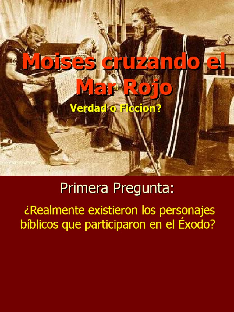Evidencias Del Cruce Del Mar Rojo | PDF | Moisés | Fenómenos de la tierra