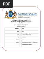 Mathematics GR 8 Project Term 3 | PDF | Area | Rectangle