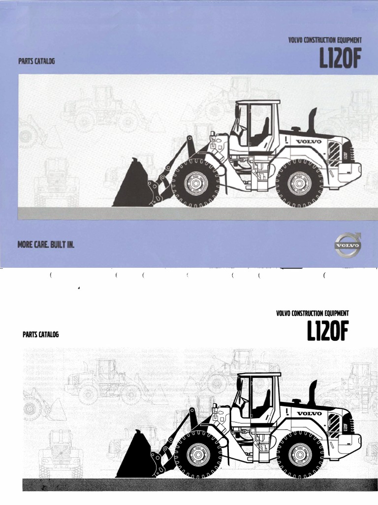 Spare Parts Book VOLVO L120F | PDF | Piston | Mechanical Engineering