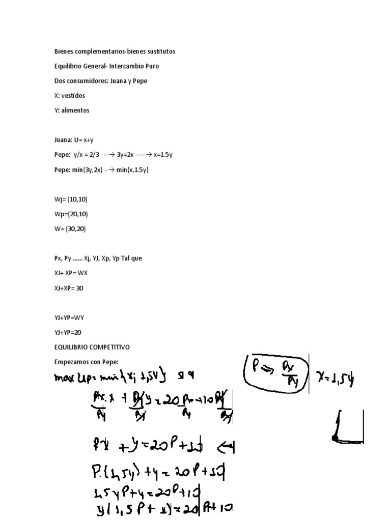 Bienes Complementarios | PDF