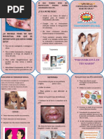 Tripticos de Salud Sexual y Reproductiva | PDF | Condón | VIH / SIDA