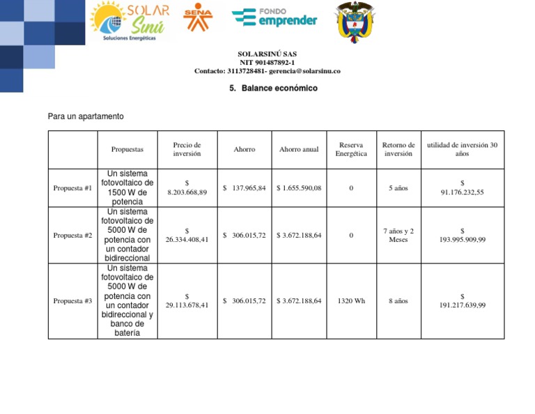 Balance Económico | PDF