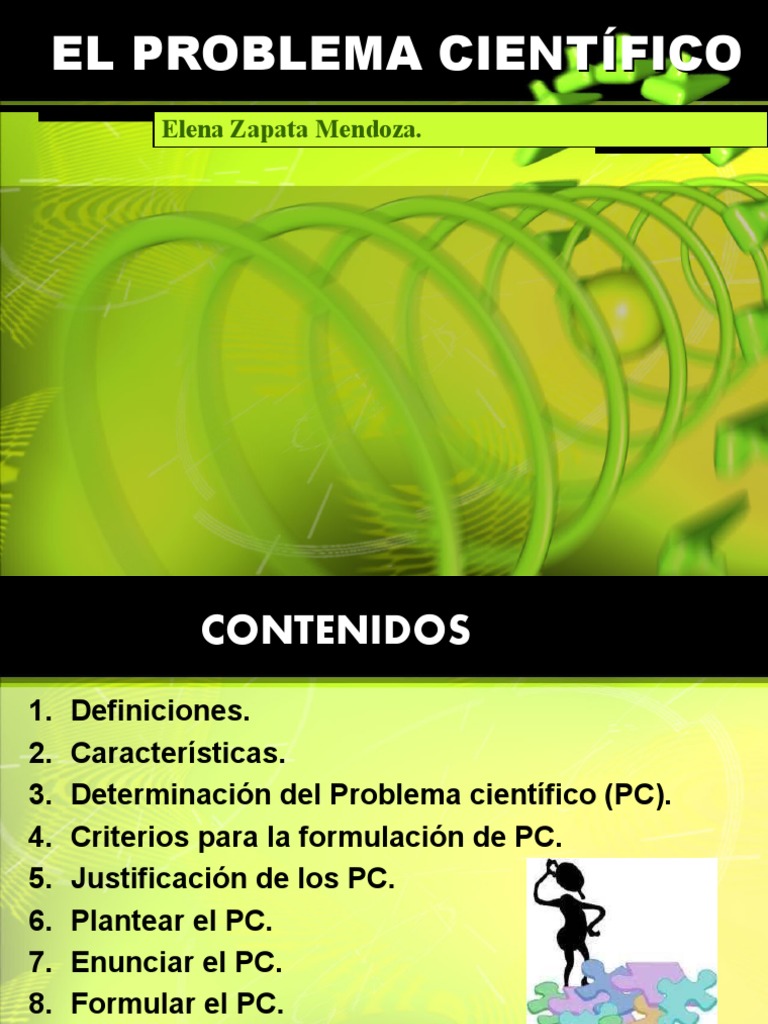 El Problema Científico | PDF | Método científico | Teoría