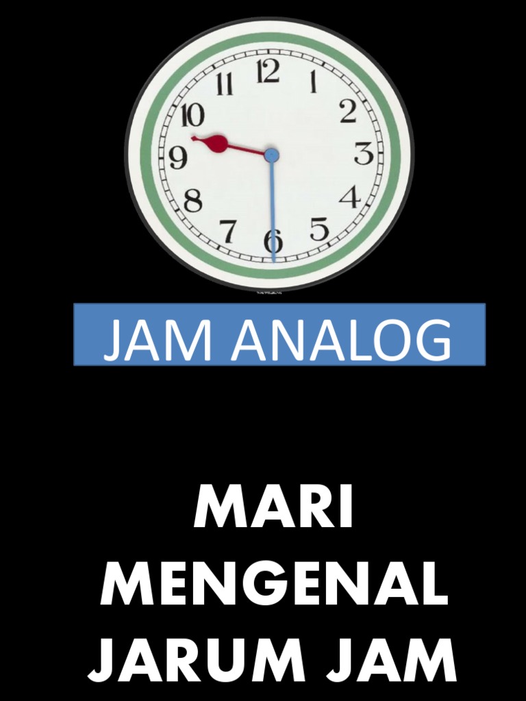 Mengenal Jam | PDF