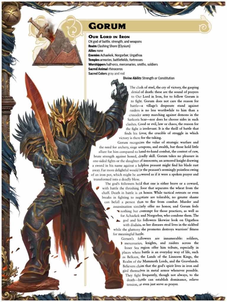 GORUM | PDF | Military