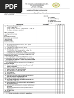 Wound Care and Dressing Checklist | PDF | Wound | Surgery