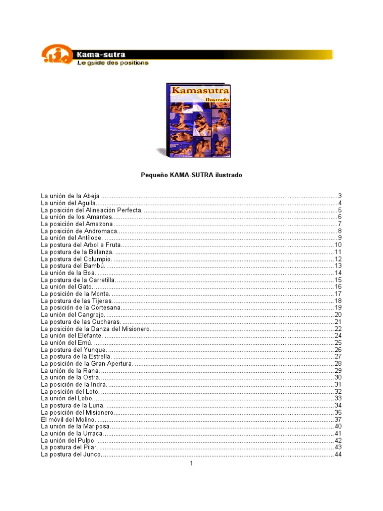 Kamasutra Ilustrado | PDF | Vagina | Orgasmo
