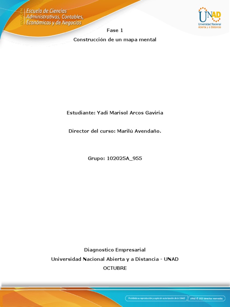 Fase 1 Diagnostico Empresarial Pdf