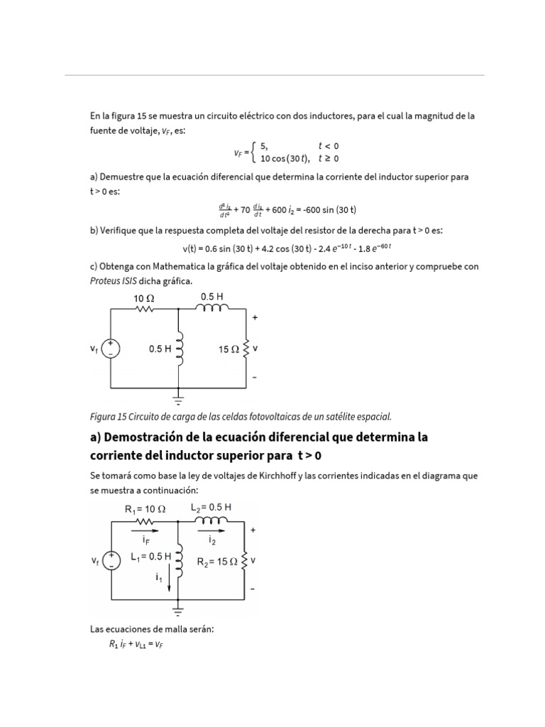Ejercicio Resuelto 7. Análisis Del Estado Transitorio de Circuitos RC ...