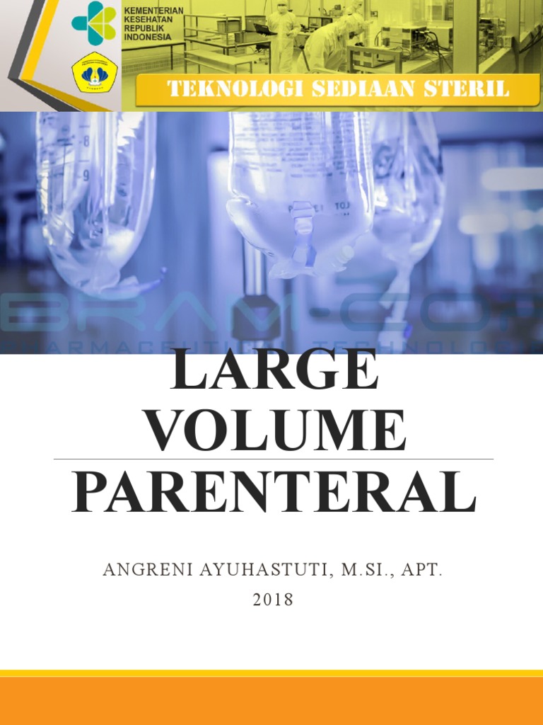 Large Volume Parenteral (LVP) 2018 | PDF