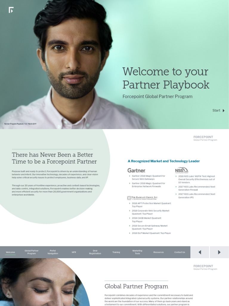 Forcepoint Partner Playbook 2019 Global | Download Free PDF | Sales ...