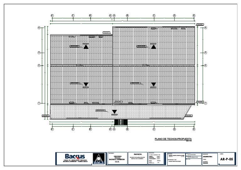 Plano de Techos Propuesta | PDF