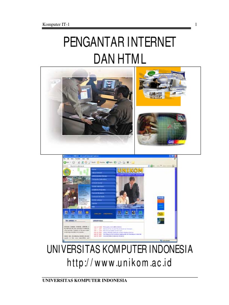 Modul Pengantar Internet Dan HTML | PDF | Seni | Teknologi & Rekayasa