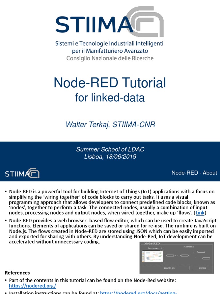 05 Terkaj Node Red Tutorial Lecture | PDF | Hypertext Transfer Protocol | Java Script