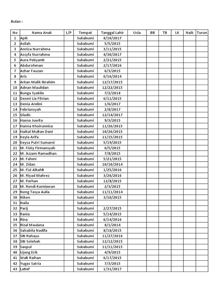 Bb Tb Tunas Bangsa Pdf