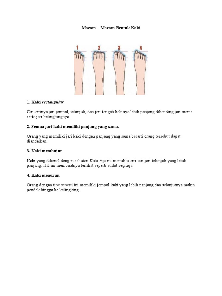 Jenis Tangan Dan Kaki | PDF