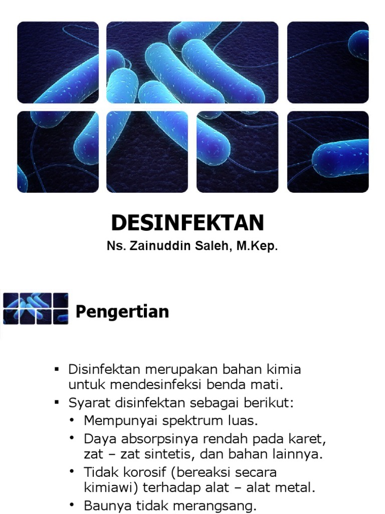 Disinfektan Tingkat Tinggi dan Efektivitasnya | PDF
