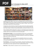 Prepping Matrix (V 1.0) | PDF | Foreign Language Studies | Wellness