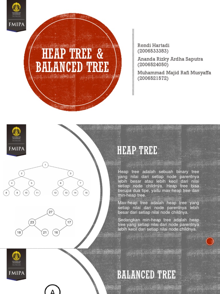 Heap Tree & Balanced Tree | PDF | Metode & Bahan Ajar | Griya & Taman