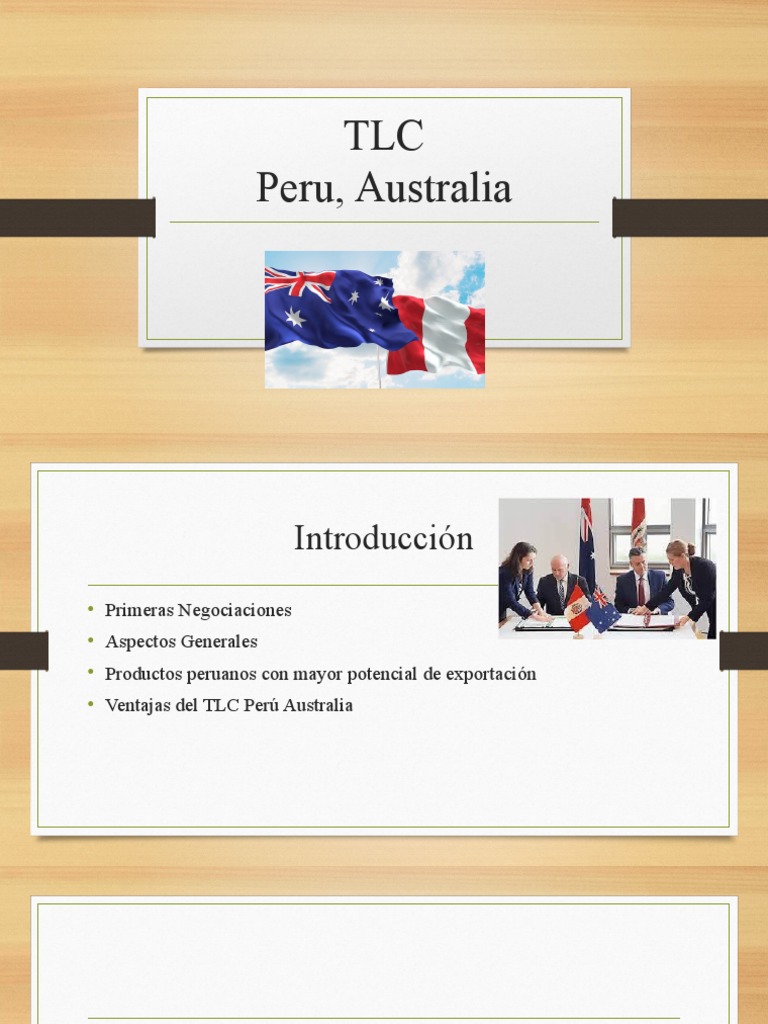 TLC Peru Australia | PDF | Negocios | Finanzas y dinero