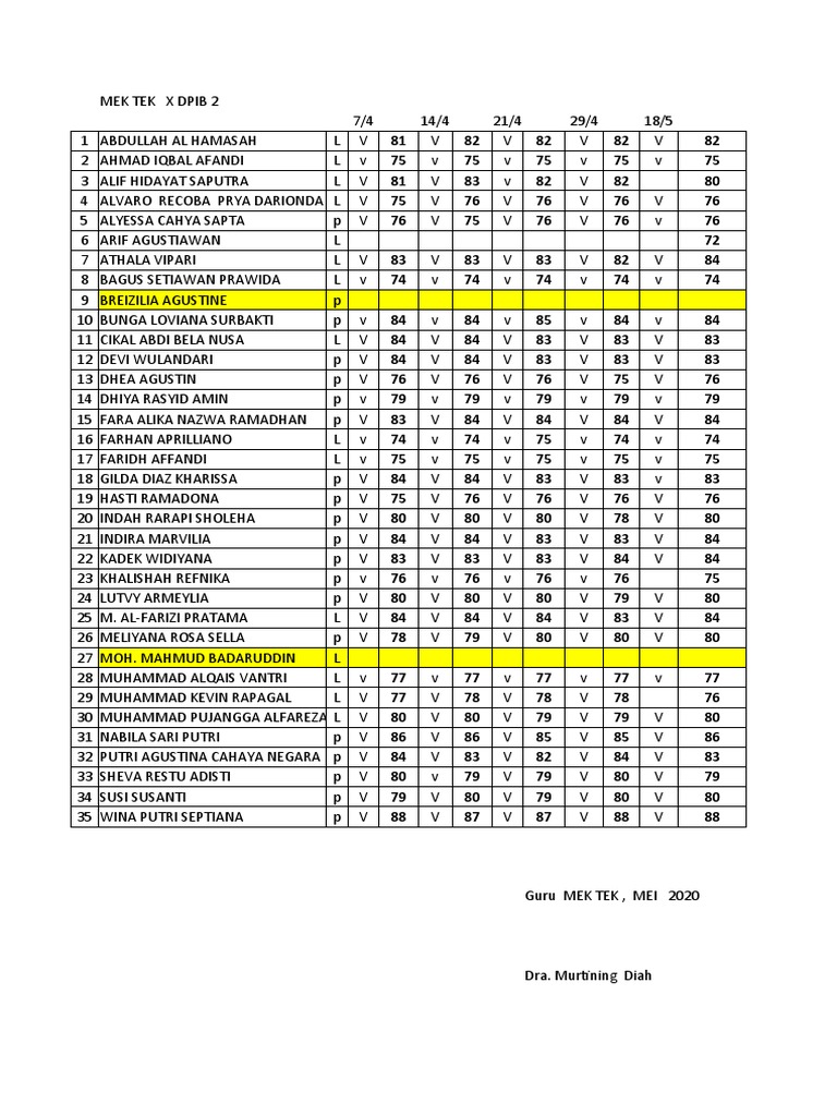 Mektek X Dpib 2 On Line | PDF