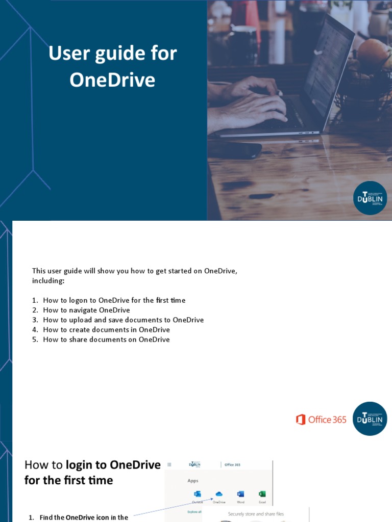 User Guide For OneDrive - 2019 07 24 | PDF | Computer File | Software