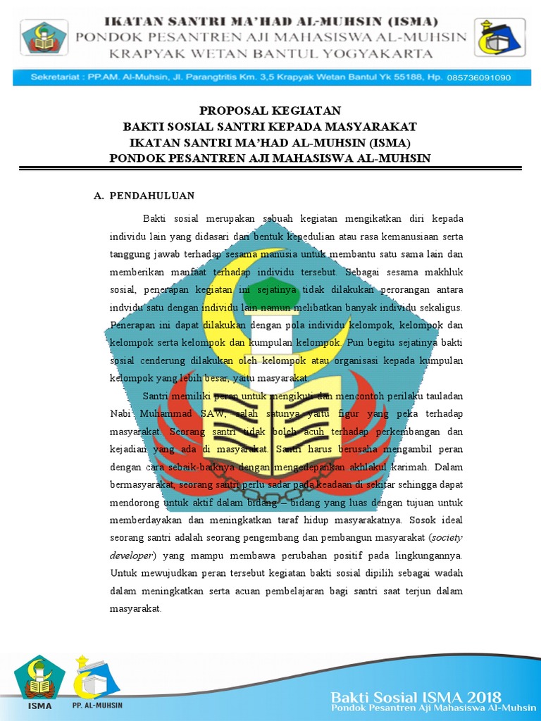 Proposal Baksos DSN Ketelo | PDF | Ilmu Sosial