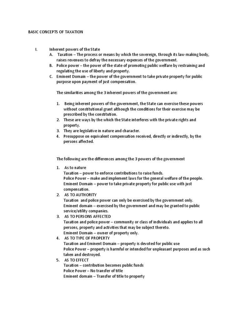 Tax 4 | PDF | Eminent Domain | Property