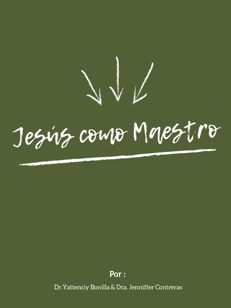 Jesús como Maestro: Enseñanza y Amor | PDF | Jesús | Evangelio de Mateo