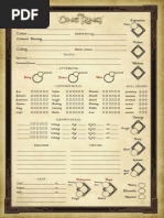 Mutants and Masterminds Third Edition Character Sheet | PDF
