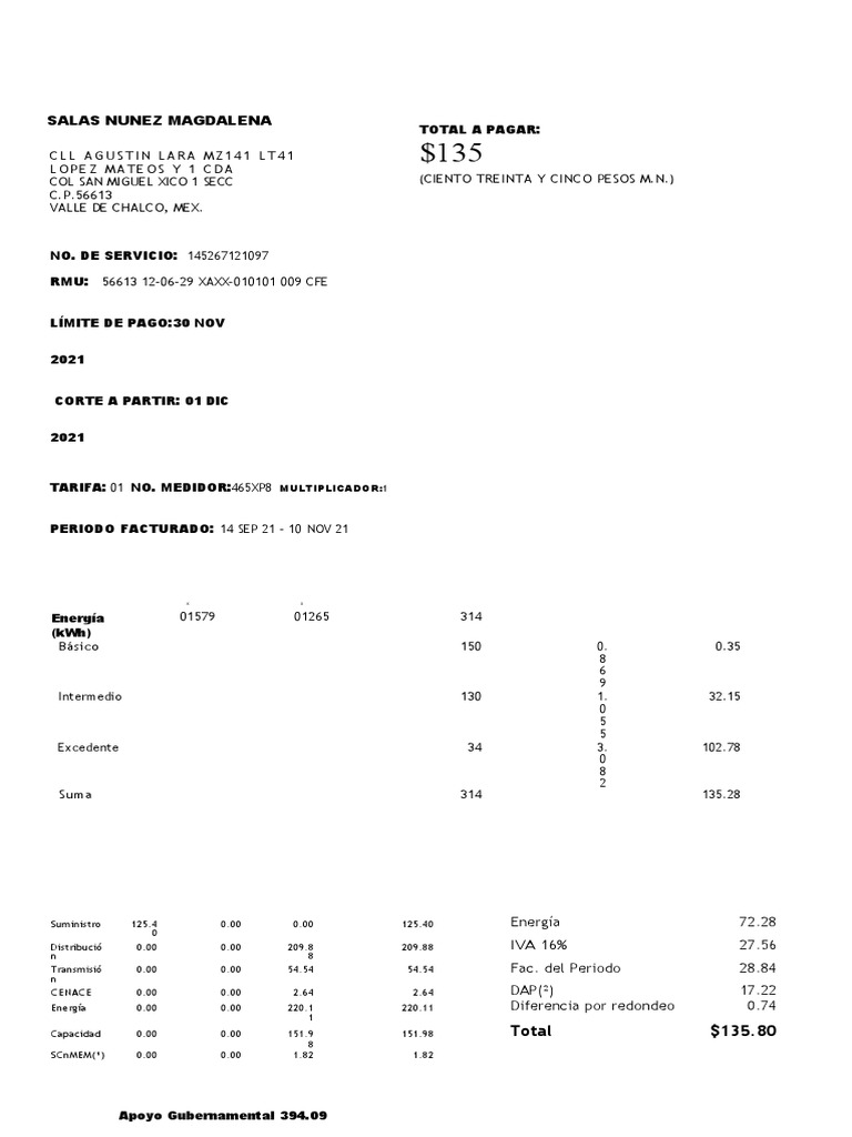 Cfe Editable | Descargar gratis PDF | Fuerza | Cantidad