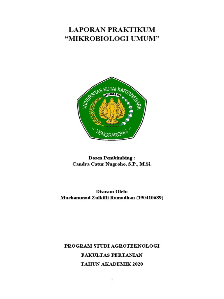 Laporan Praktikum Mikroba Pdf