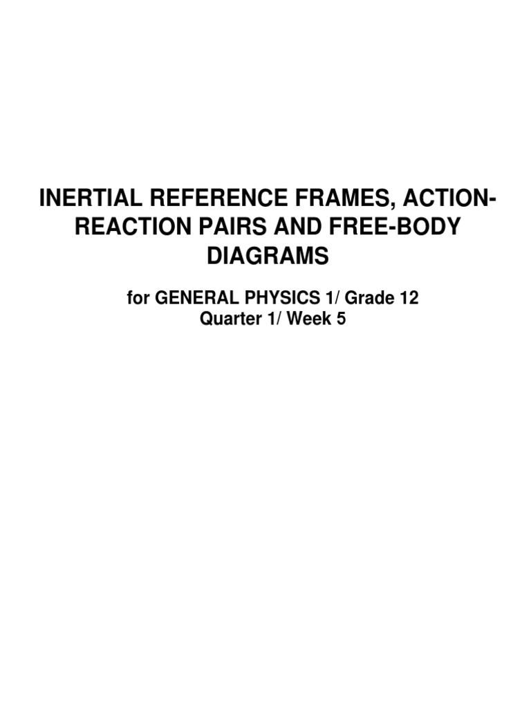 q1 General Physics Module 5 | PDF | Force | Mechanical Engineering