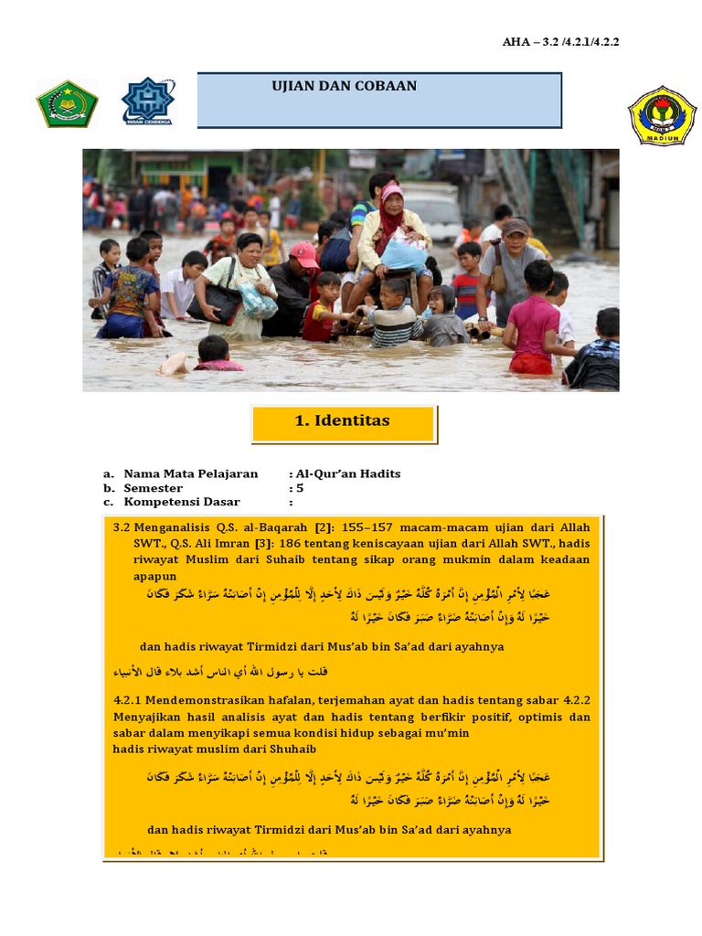 Qurdits XII KD 3. 2 UJIAN DAN COBAAN | PDF