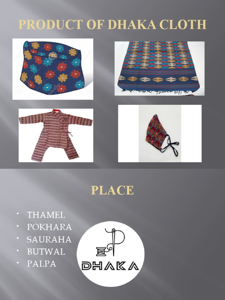 Dhaka Cloth 4 Piece | PDF | Home & Garden