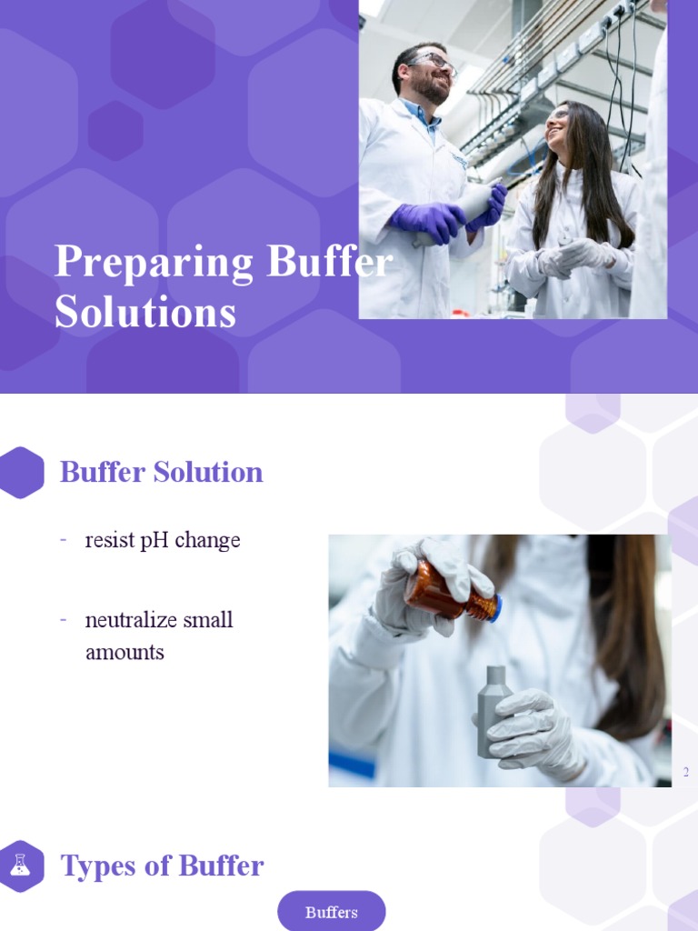 Preparing Buffer Solutions | PDF | Buffer Solution | Ammonia