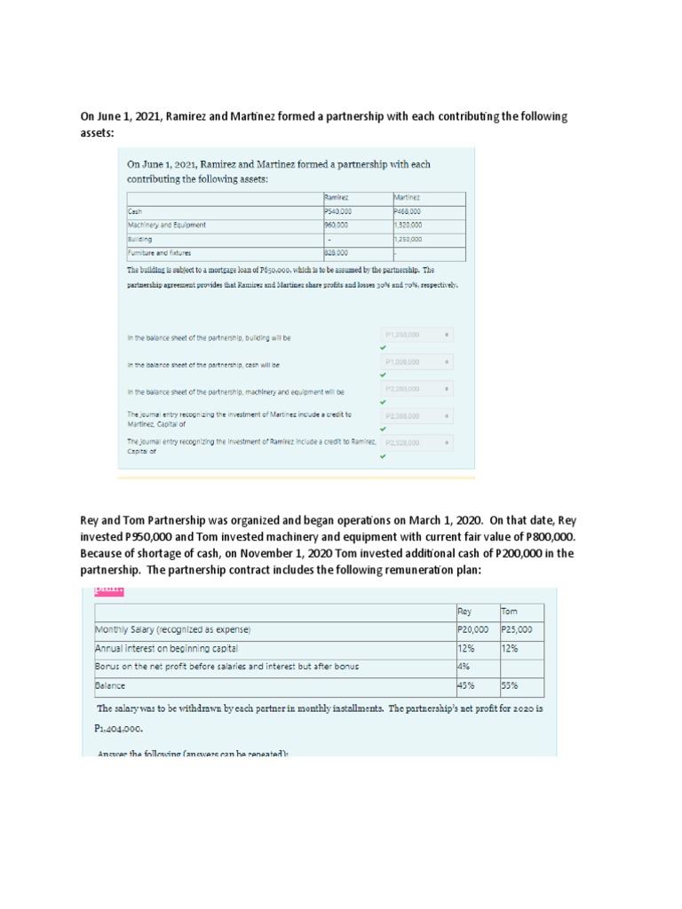 BSA 23C-AFAR Reviewer | PDF | Partnership | Bankruptcy