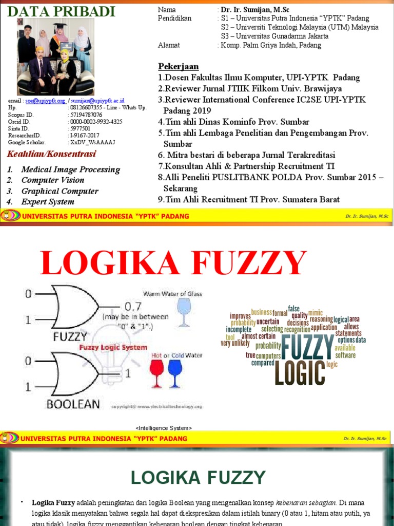 Aplikasi Fuzzy Logic | PDF