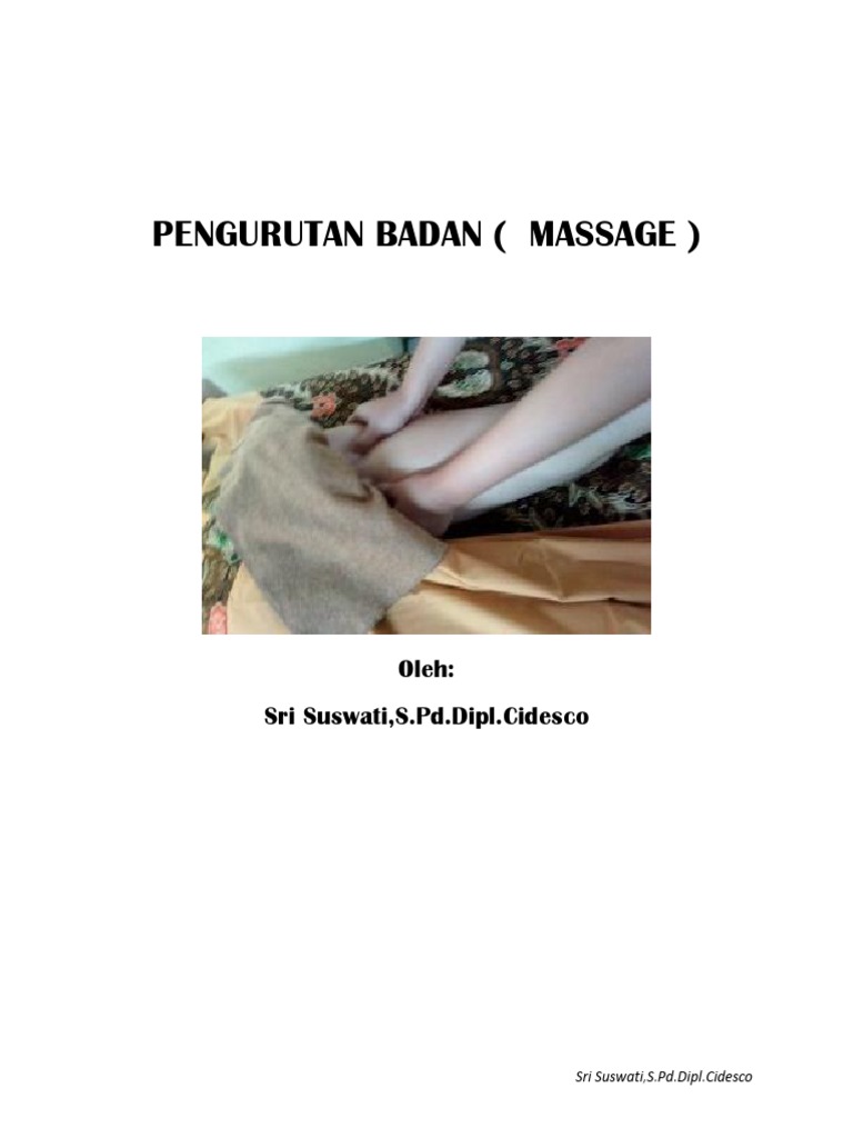 Pengurutan Badan (Massage) | PDF