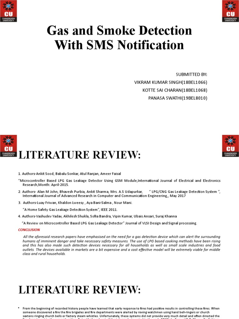 Gas and Smoke Detection With SMS Notification | PDF | Fires ...