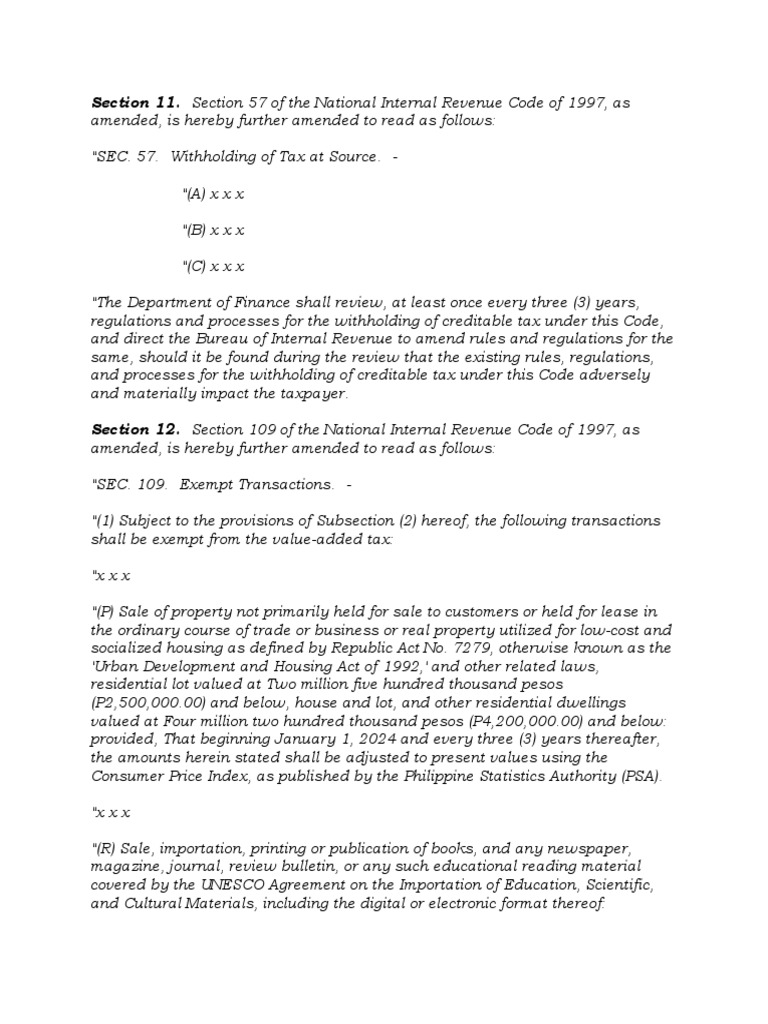 Notes - Tax I - Create Law - Nov 23 | PDF | Value Added Tax | Taxes