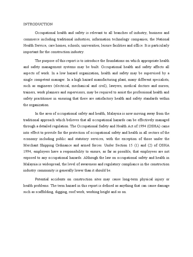 Hirarc Assignment | PDF | Occupational Safety And Health | Safety