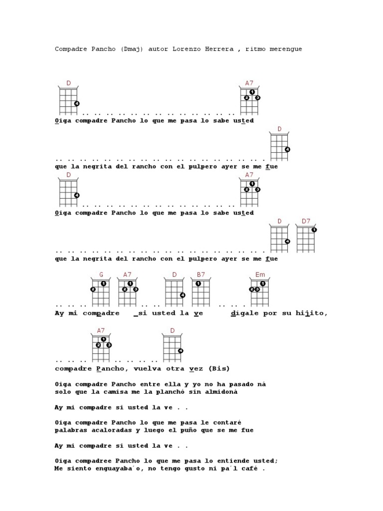 Compadre Pancho | PDF