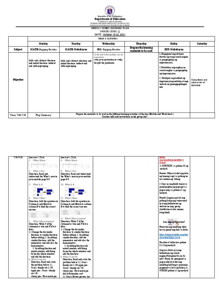 Department of Education | PDF | Notation | Elementary Mathematics
